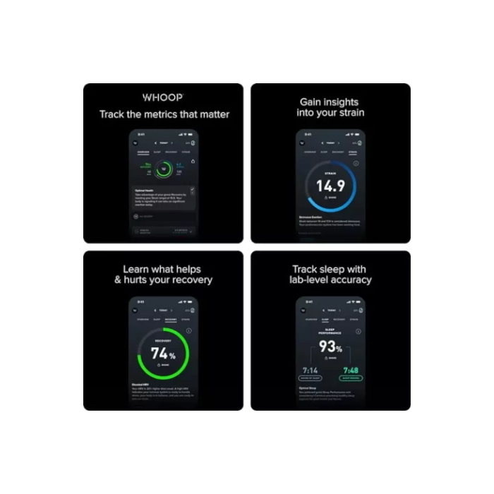 Buy Whoop 4.0 Blue Ice Superknit Band – Hustle Culture